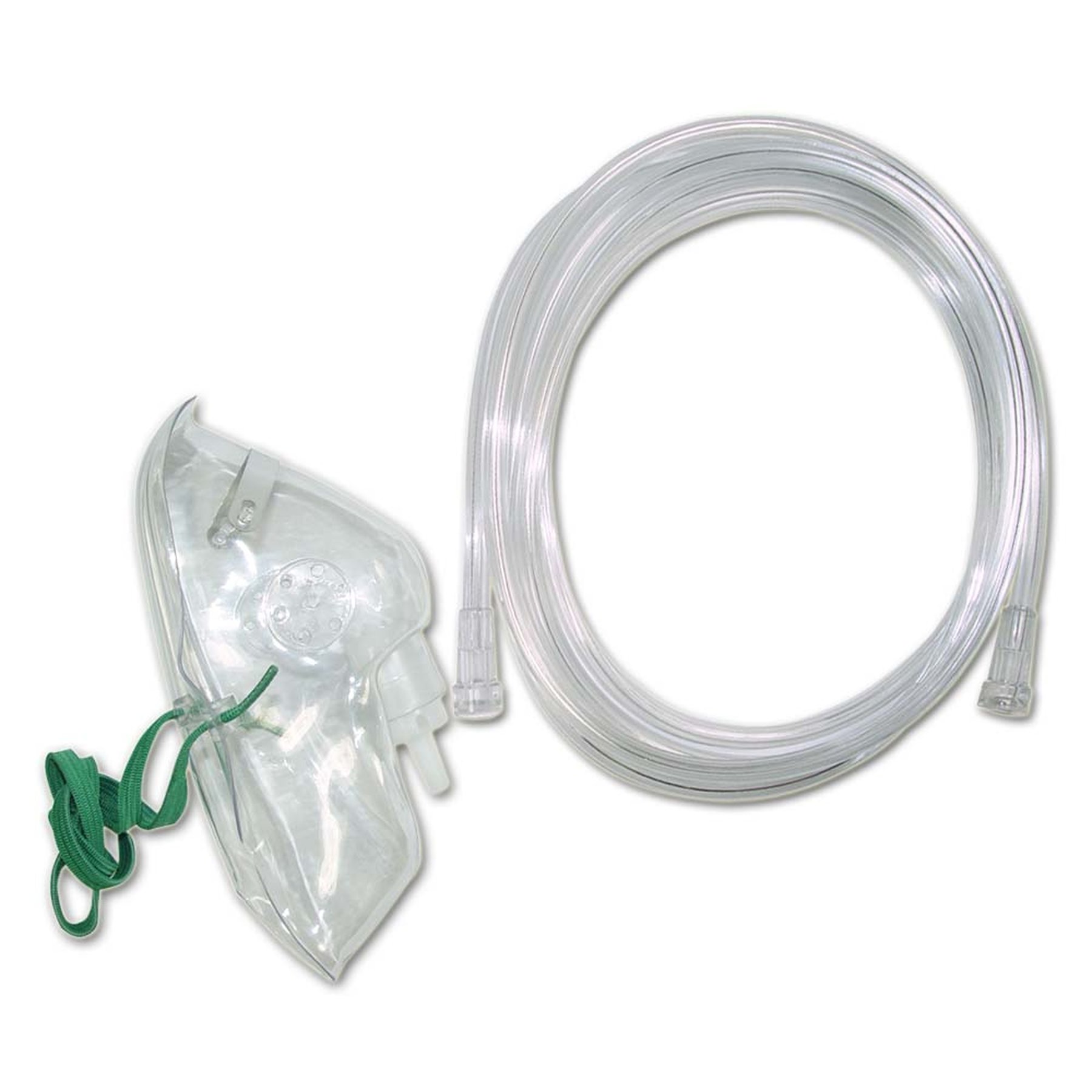 Sauerstoffmaske Atemmaske Erwachsene mit 2,10 m Schlauch