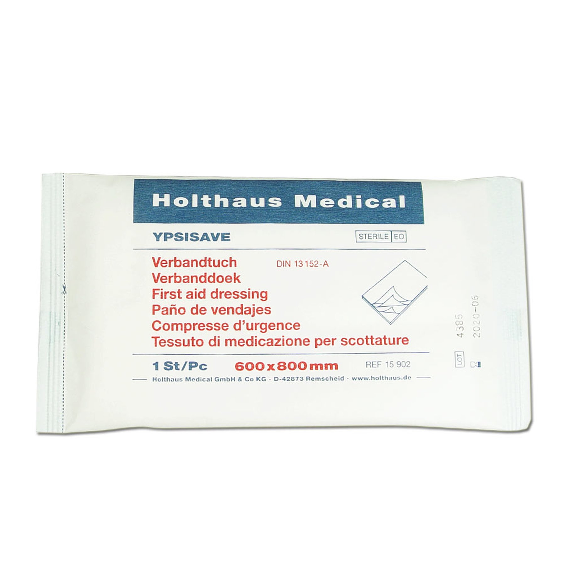 YPSISAVE Verbandtuch steril mittel 60 x 80 cm